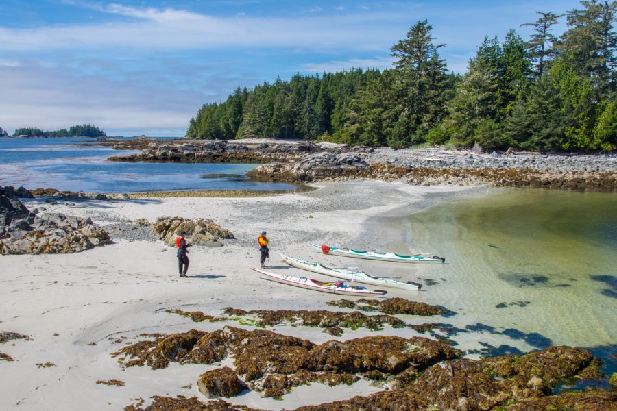 Kayaking the Broken Group Islands