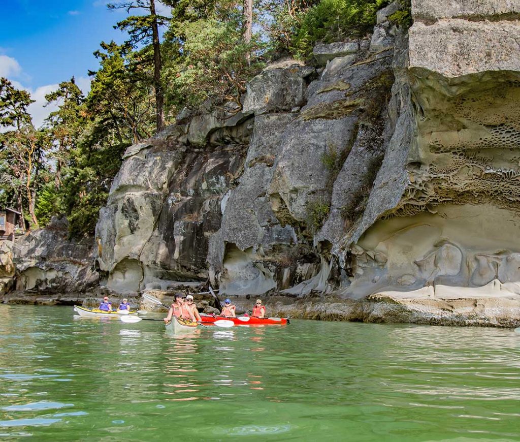 Gulf Islands Kayaking Wildheart Adventures Vancouver Island